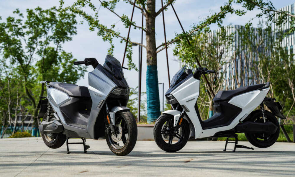 Horwin stellt den Elektroroller SK1 auf der Intermot 2022 vor ...